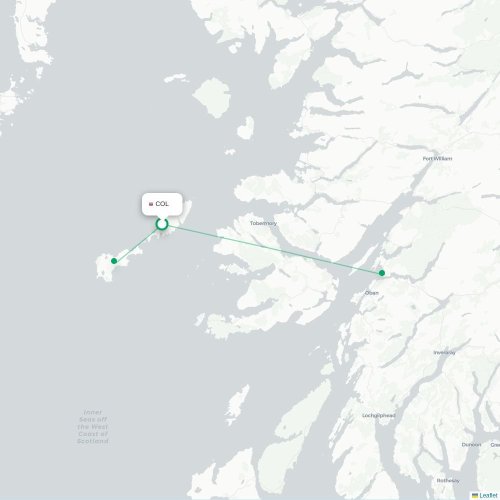 See all scheduled flight arrivals to Coll Island Airport (COL) | eoob.uk