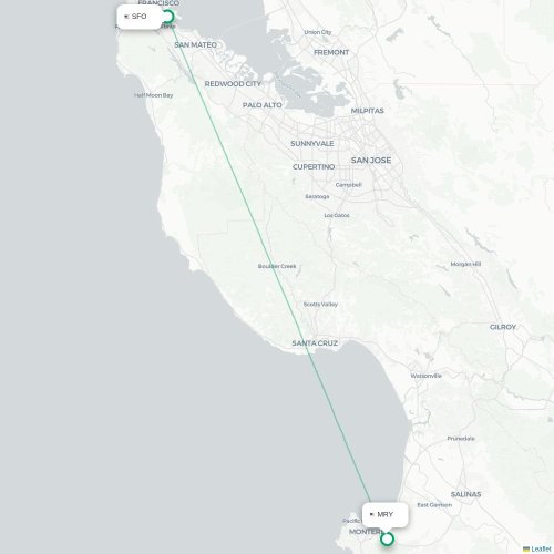 從 San Francisco 飛往 Monterey 的航班 – 時刻表與航空公司 | eoob.hk