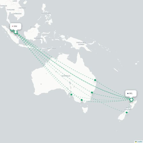 Flights from Singapore to Auckland – Schedules & Airlines | eoob.sg
