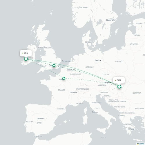 Járatok Shannon és Budapest között – Menetrendek és légitársaságok ...