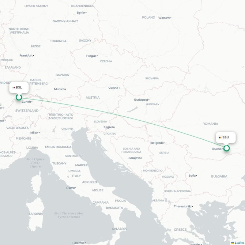 Vols de Bâle, Suisse à Bucarest – Horaires & compagnies aériennes | eoob.fr