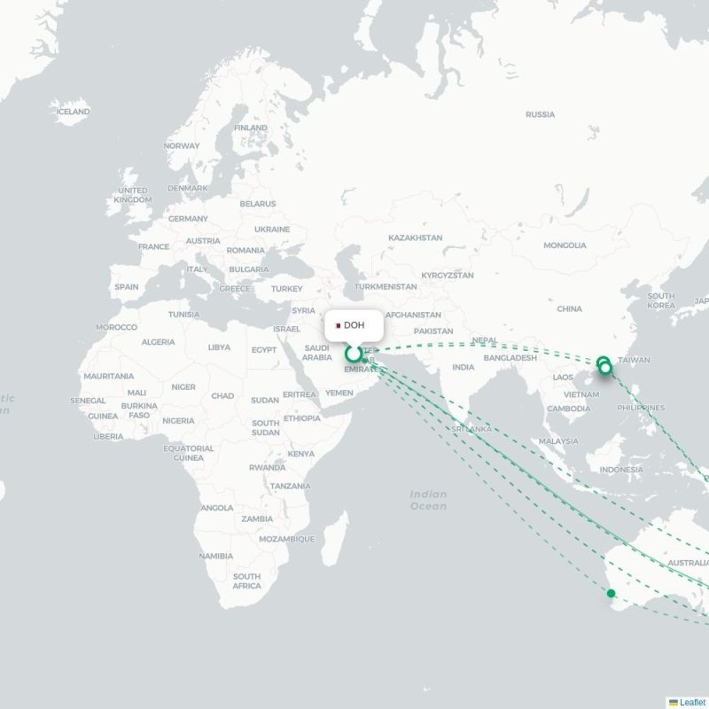 Flights from Doha to Auckland – Schedules & Airlines | eoob.co.nz