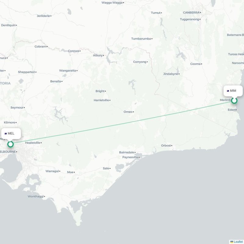 Flights from Merimbula to Melbourne – Schedules & Airlines | eoob.com.au