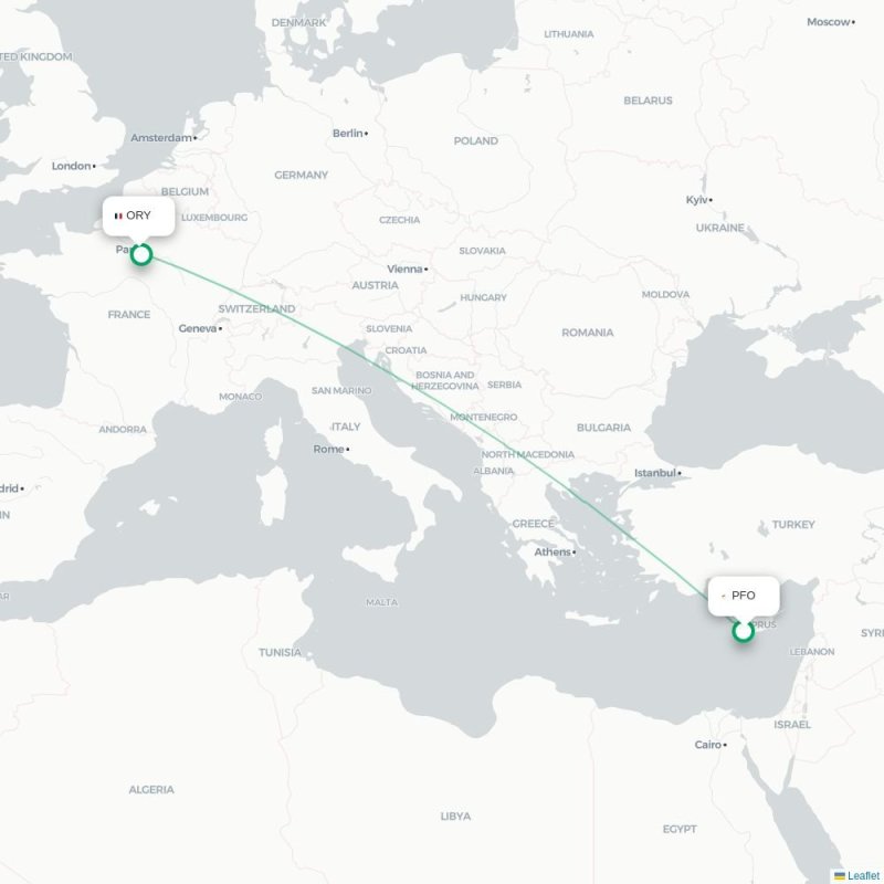 Vols de Paphos à Paris – Horaires & compagnies aériennes | eoob.fr