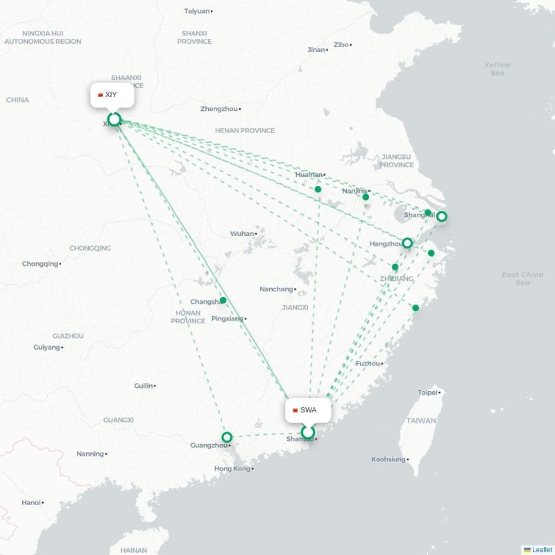 从 揭阳 飞往 西安 的航班 – 时刻表和航空公司 | eoob.com.cn