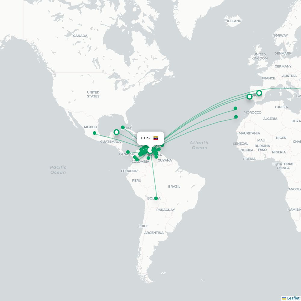 Voir carte de l’aéroport Aéroport Intl Maiquetía ~ Simón Bolívar (CCS ...