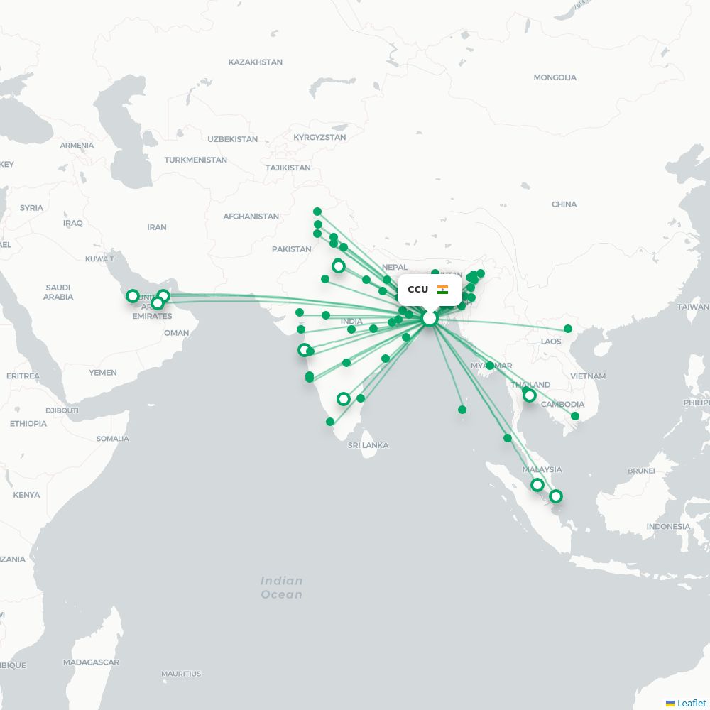 Kolkata (CCU) Airport information, flights & status information | eoob ...