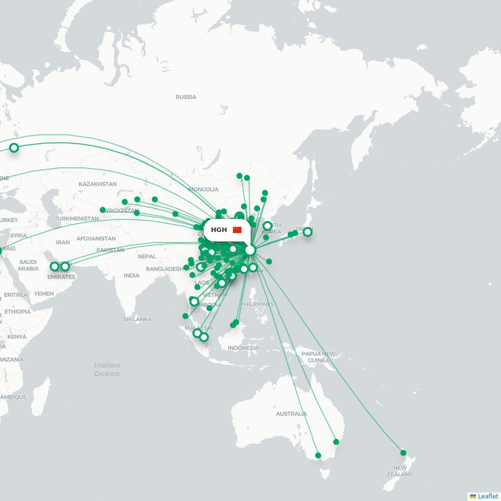 杭州 (HGH) 空港 情報・便・ステータス 情報 | eoob.jp