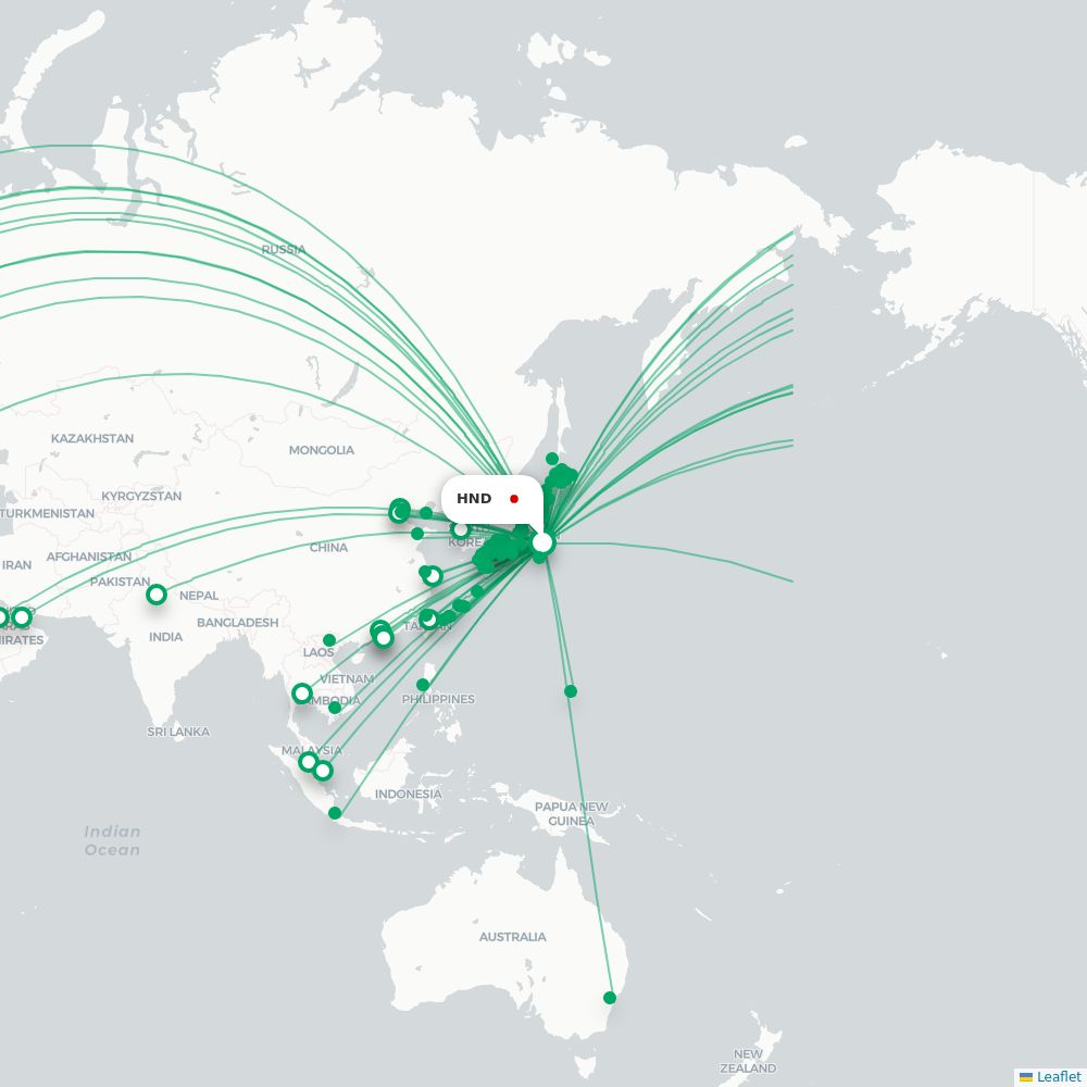 Tokyo (HND) Airport information, flights & status information | eoob.co.nz