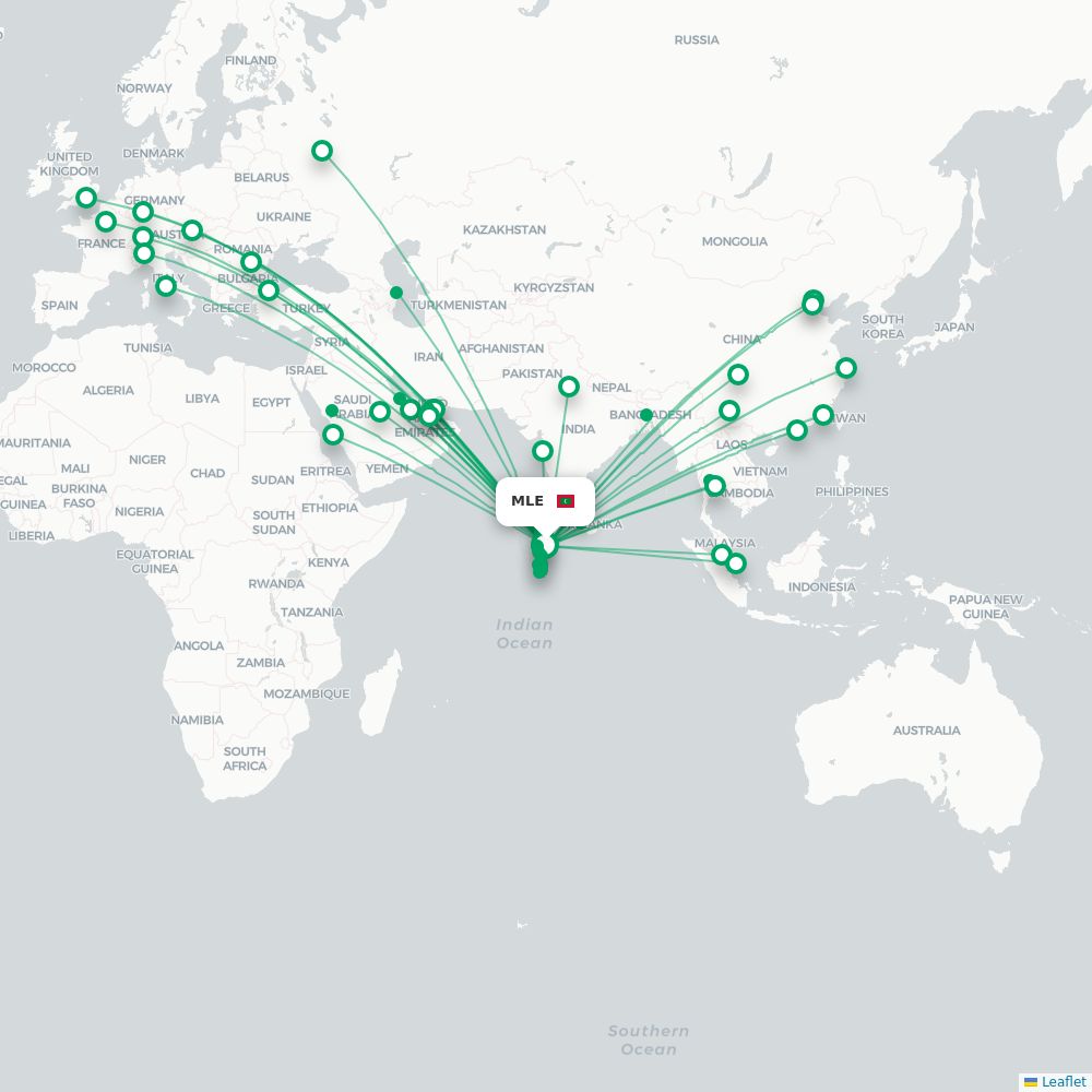 マレ (MLE) 空港 情報・フライト・ステータス 情報 | eoob.jp