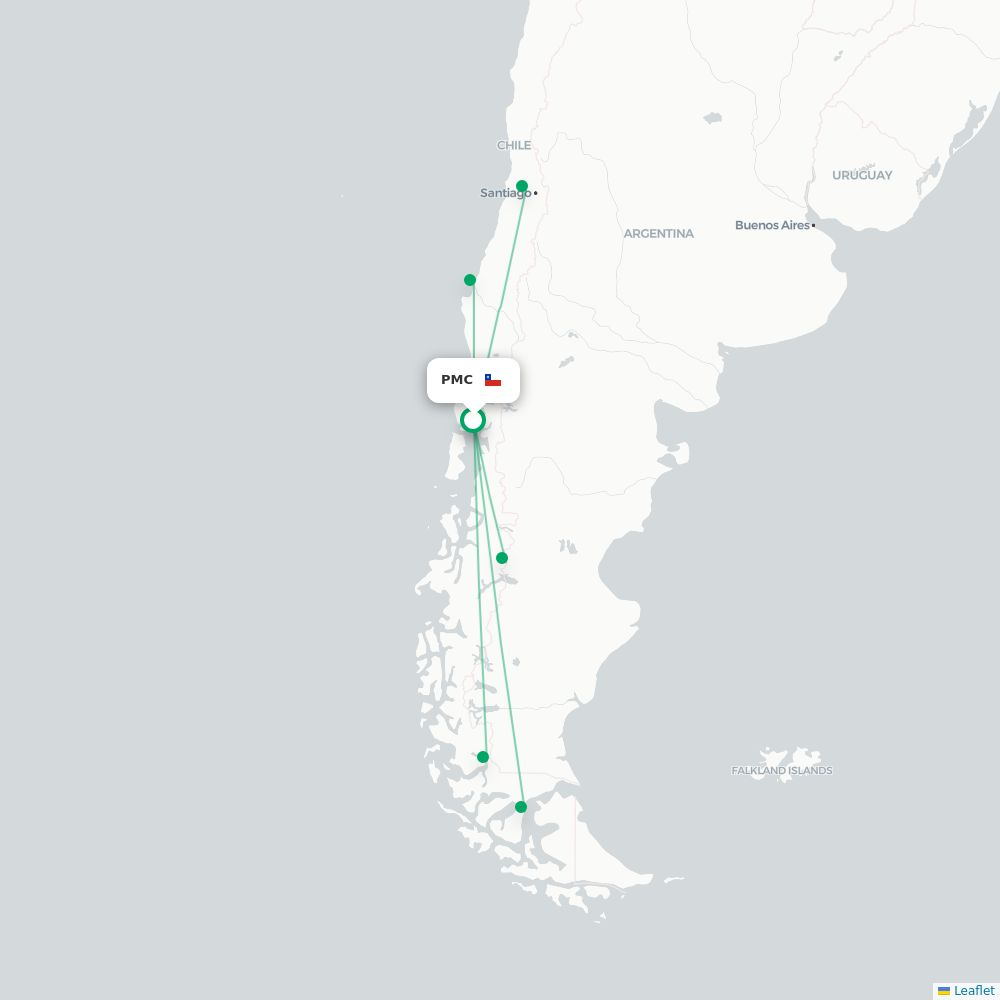 Puerto Montt (PMC) Airport information, flights & status information ...