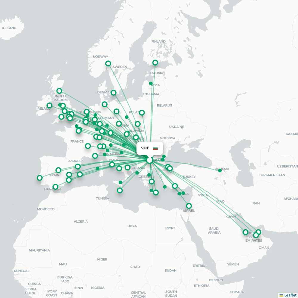 Виж всички планирани пристигащи полети на Sofia (SOF) | eoob.bg