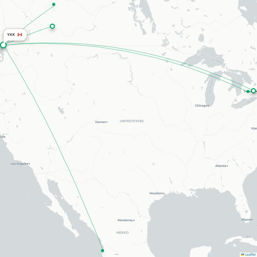 Ver mapas del aeropuerto Abbotsford (YXX) | eoob.com.mx